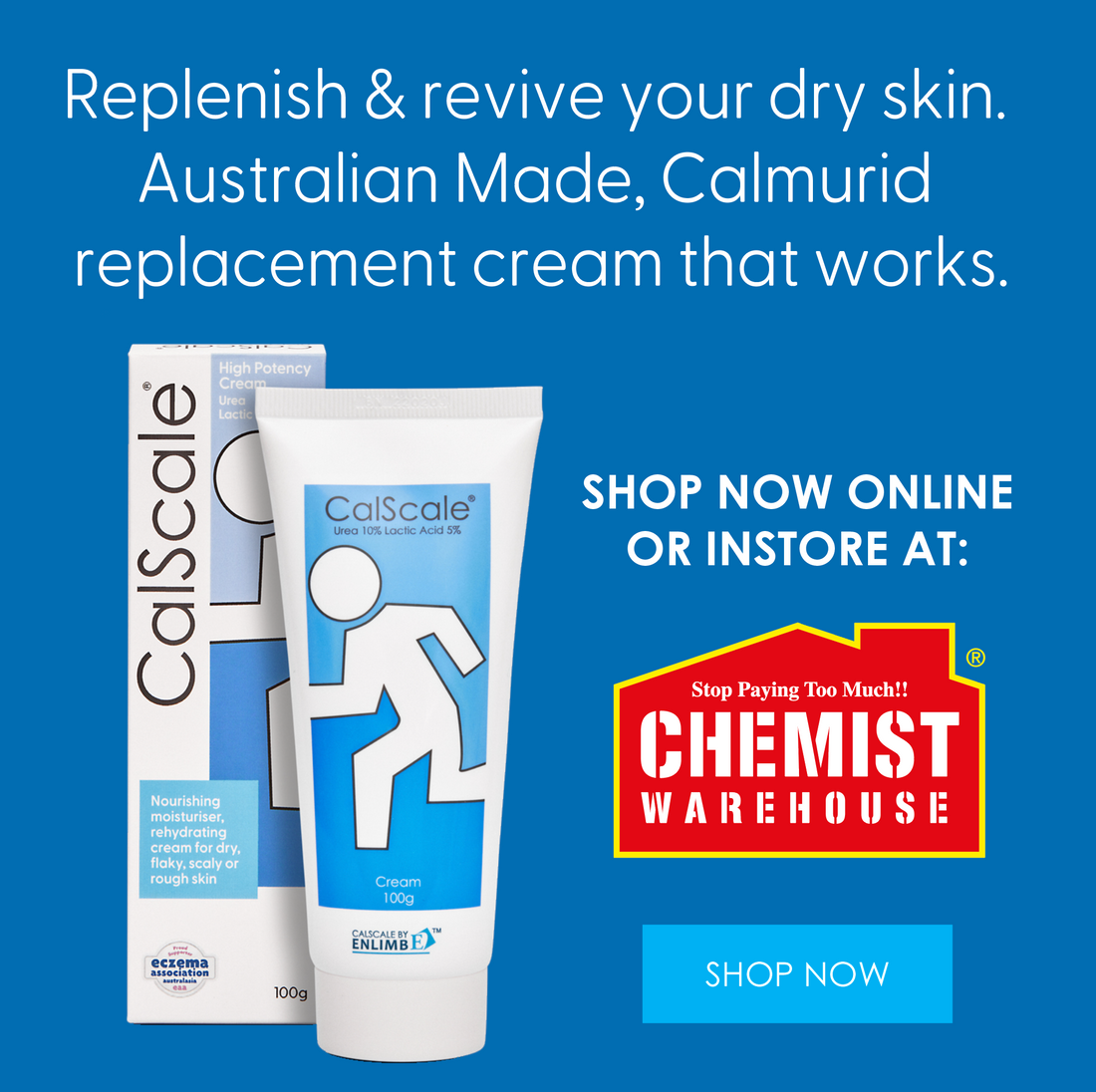 CalScale - Rehydrate your dry skin